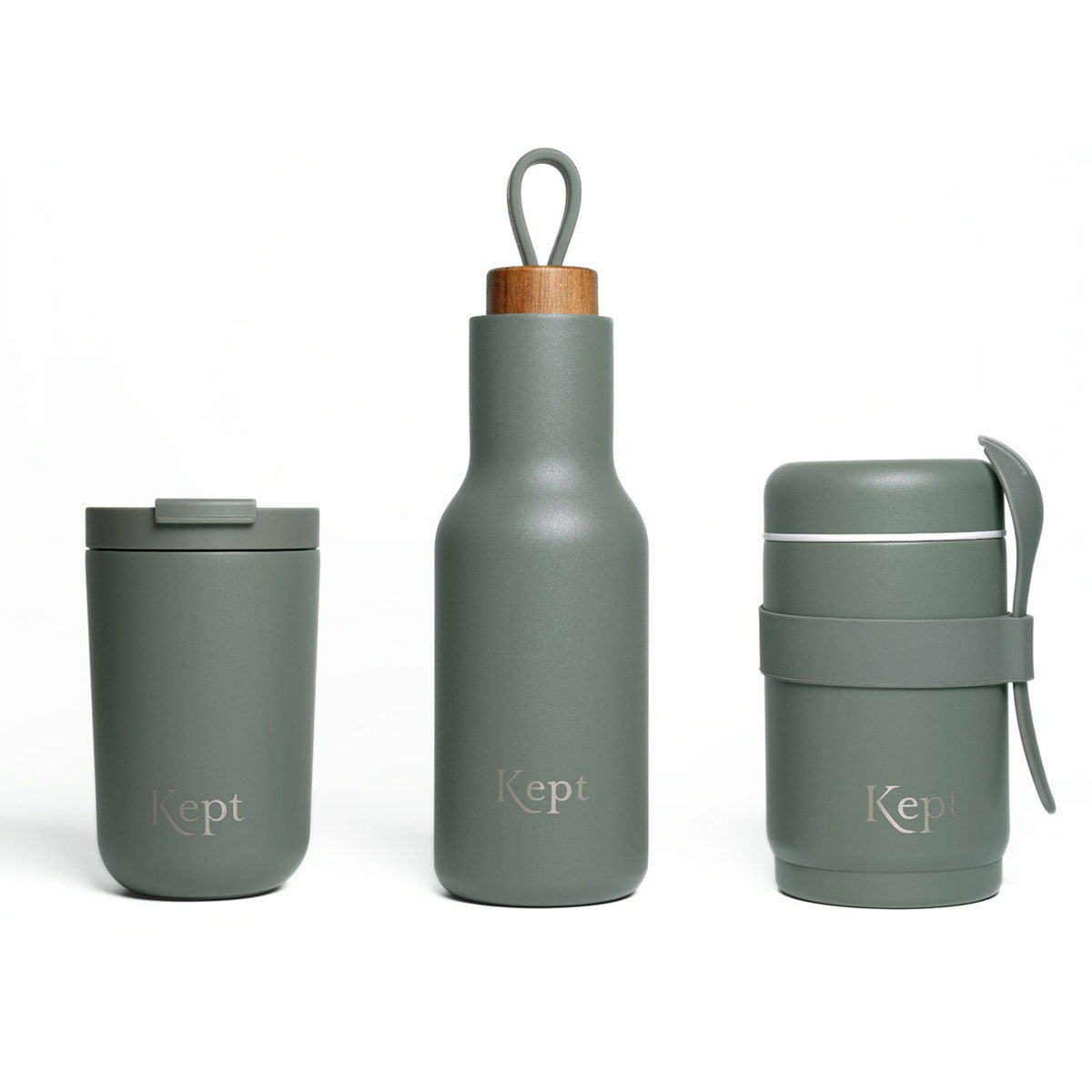 Travel Mug, Food Flask & Bottle Set, Slate – Buy Me Once UK