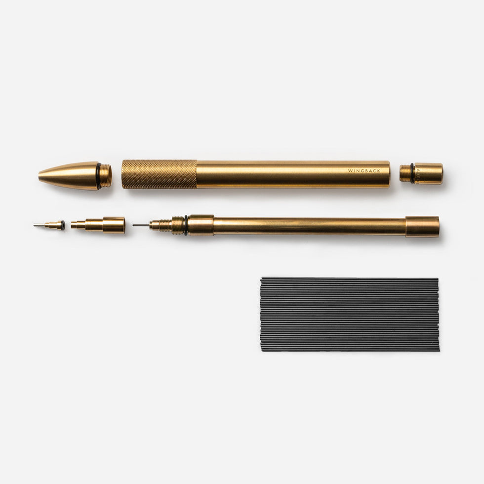 Premium Brass Mechanical Pencil – Durable, Award-Winning Design – Buy ...