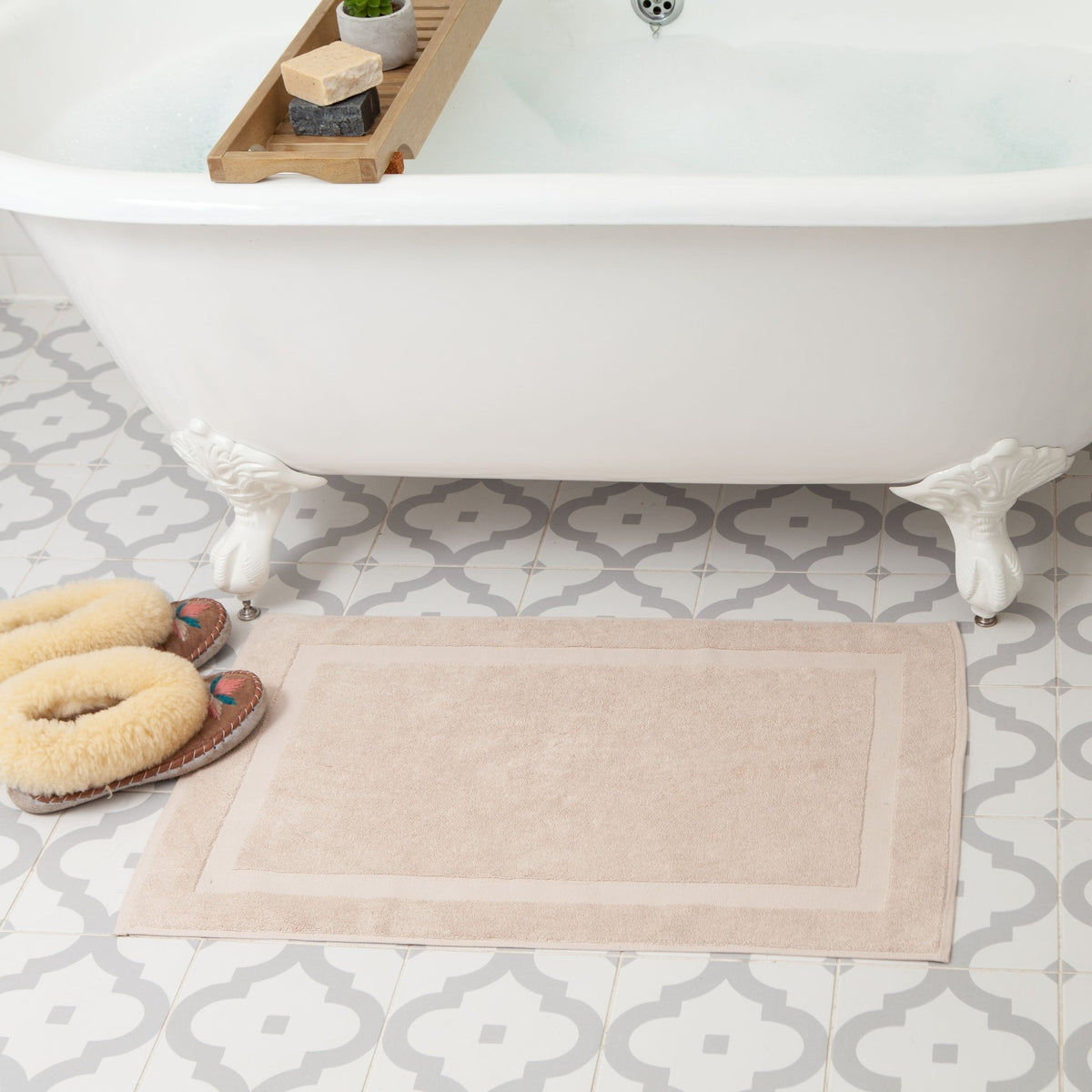 Dip & Doze Organic Cotton Bath Mat – Buy Me Once UK